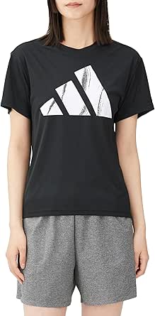 Amazon.co.jp: [アディダス] ランニング 半袖 Tシャツ ラン イット ブランドラブ 半袖Tシャツ DMH27 レディース ...