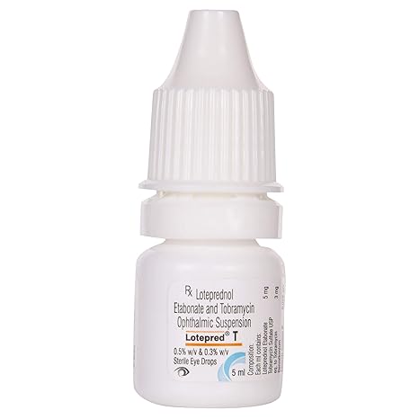 Lotepred T - Bottle of 5 ml Eye Drops : Amazon.in: Health & Personal Care