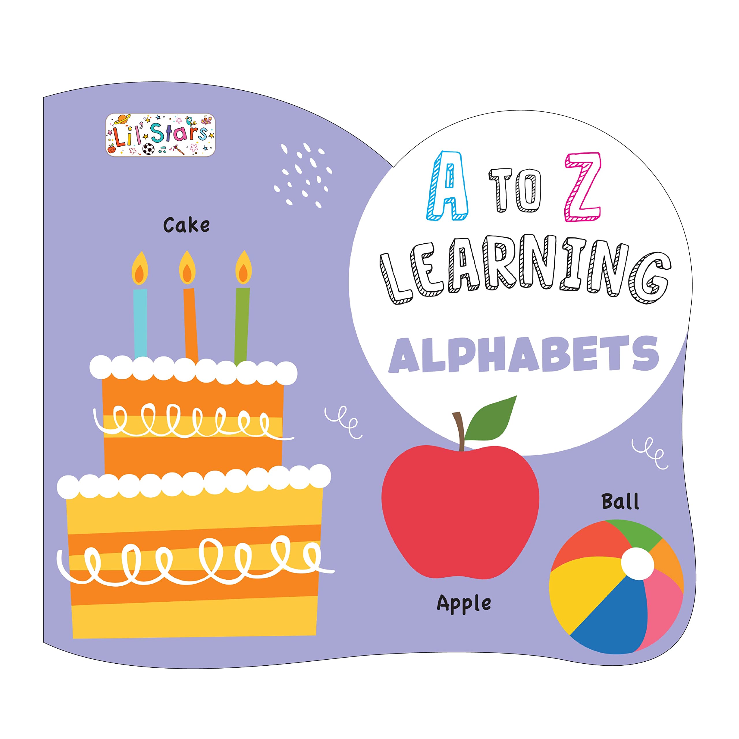 Buy A To Z Learning - Alphabet Board Book for Kids Book Online at Low ...