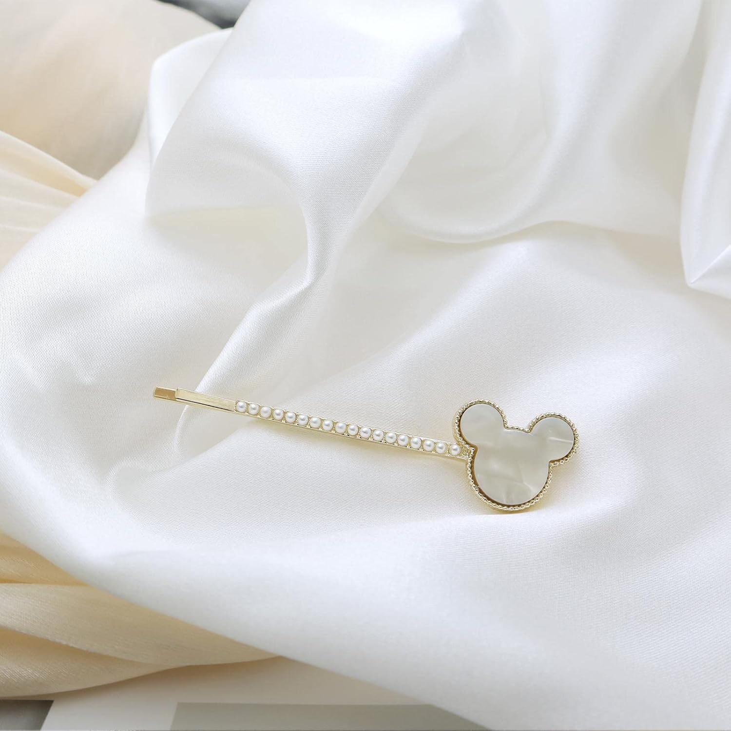 W WEILIRIAN Pinza de pelo de Mickey Mouse para mujer, pasador de pelo ...