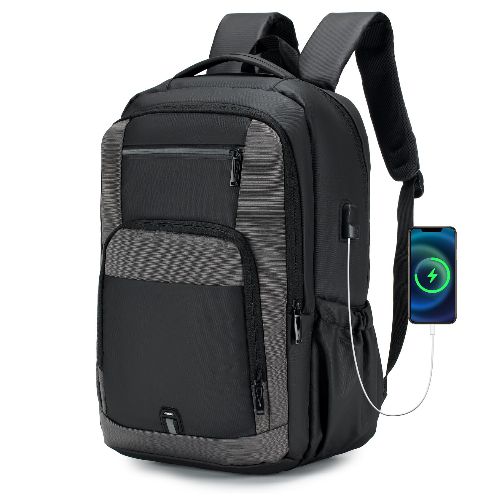 Amazon.com: COSCOOA 17 inch Laptop Business Travel Backpack Flight ...