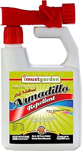 Amazon.com: I Must Garden Armadillo Repellent - 32oz Hose End Concentrate : Patio, Lawn & Garden
