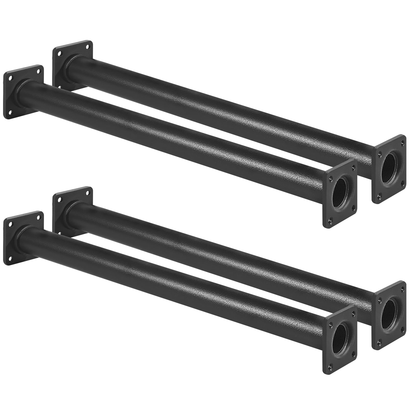 Snapklik.com : Purife Set Of 4 Matte Black 16.5 Inch Outdoor Playground ...