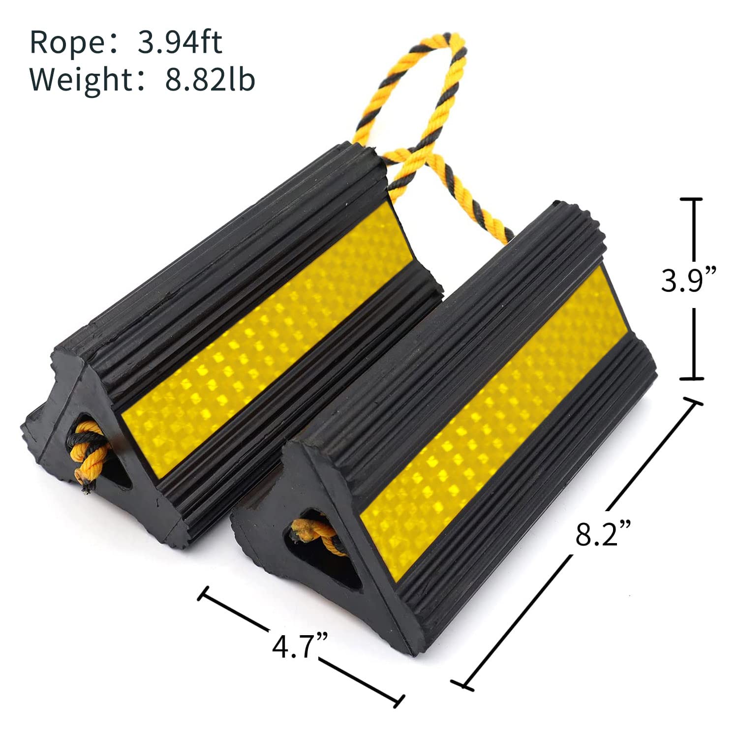 Snapklik.com : Wheel Chocks For Travel Trailers 2 Pair 4 Pack ...