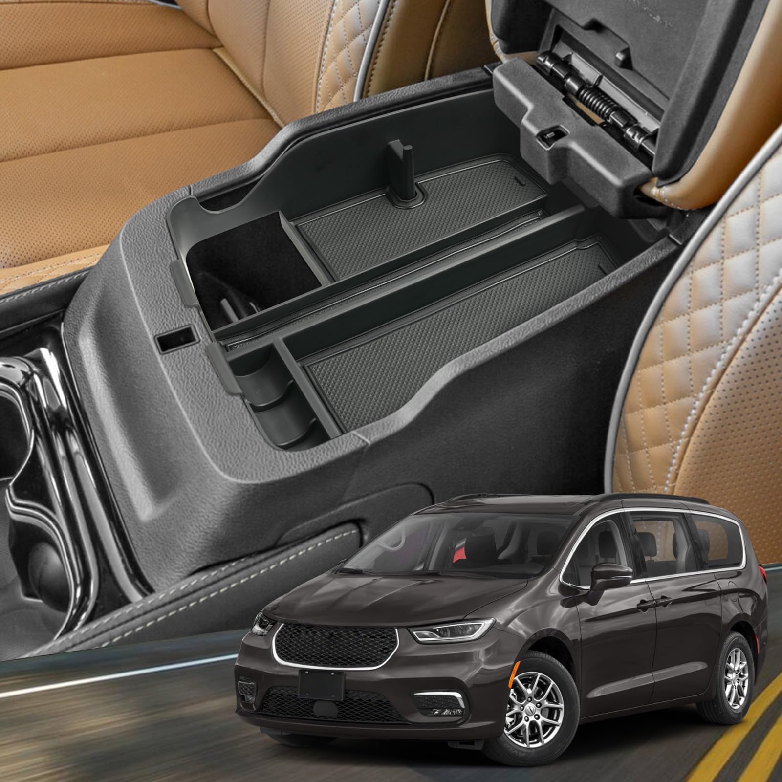 Amazon.com: YEE PIN for Center Console Tray Chrysler Pacifica 2024 2023 ...