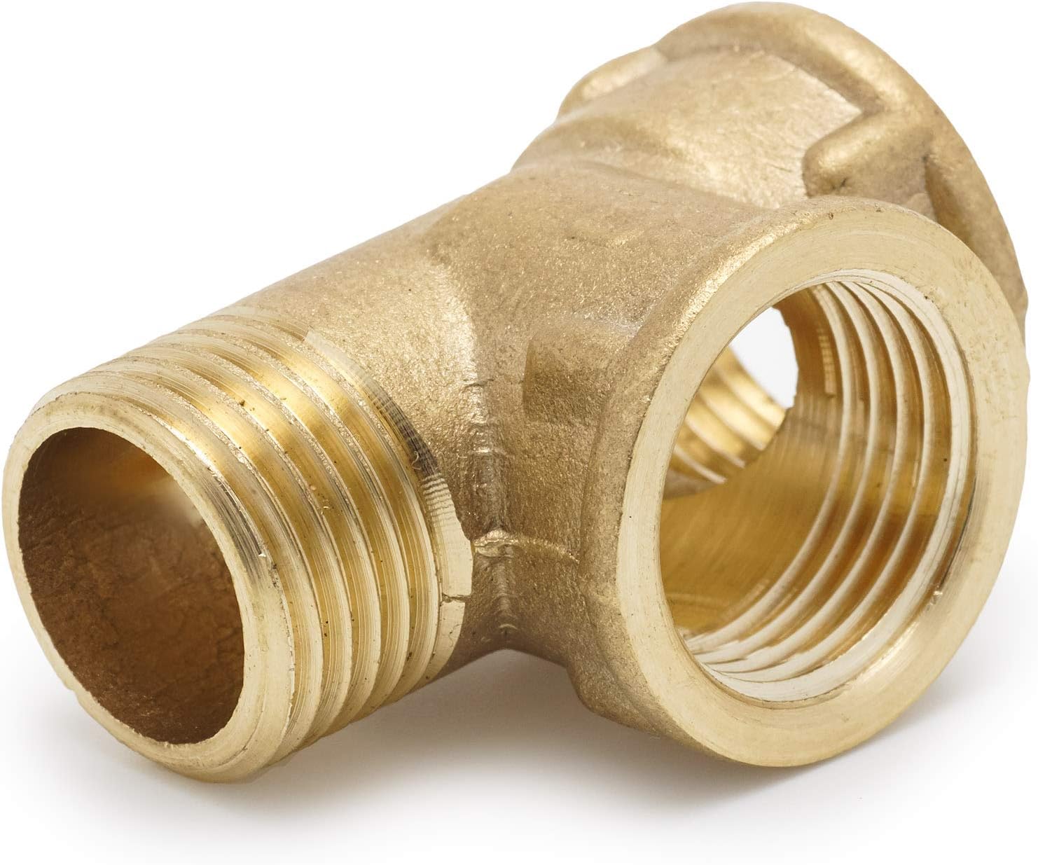 Amazon.com: Pipe Tee 1/2" femalex1/2" Female x1/2" Male Fittings ...