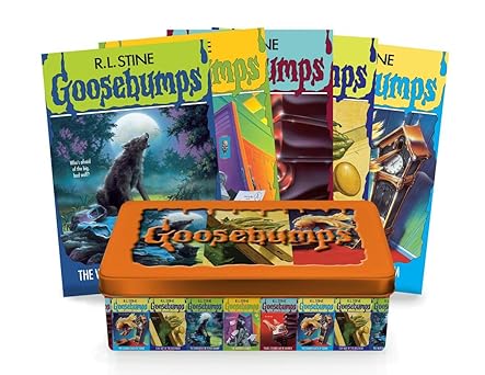 Goosebumps Retro Fear Set: Limited Edition Tin: Stine, R. L ...