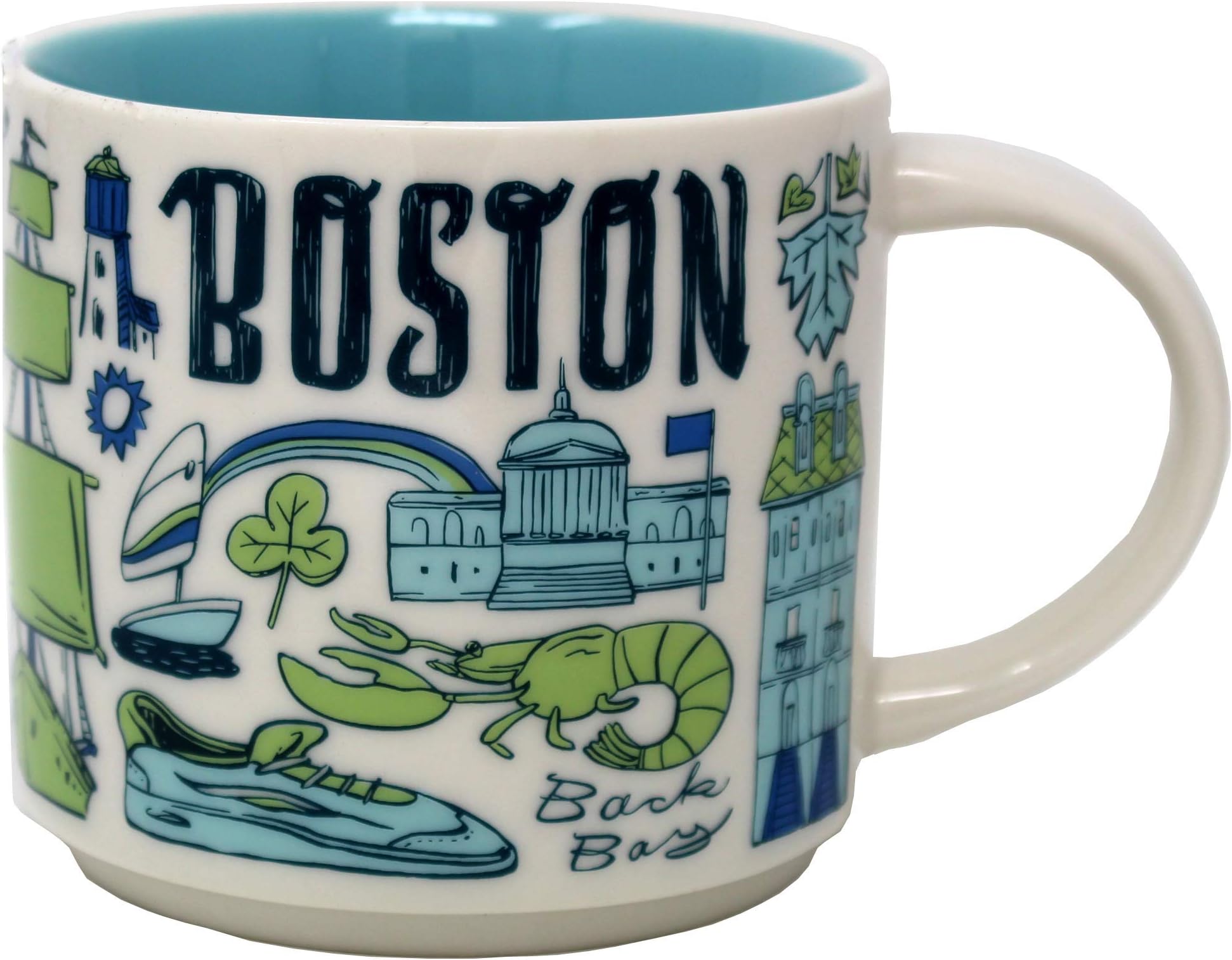 Amazon.com: Starbucks Coffee Mug - Been There Series Across The Globe ...