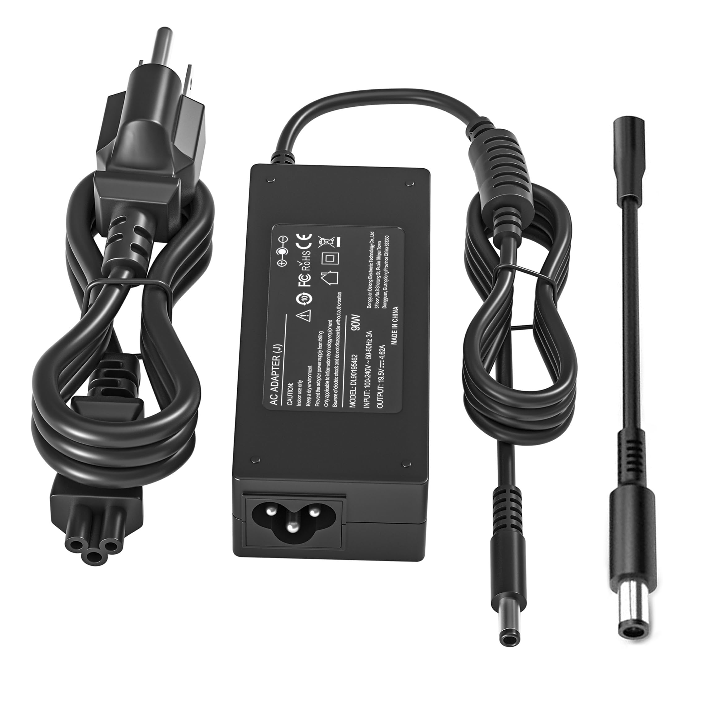 Amazon.com: Charger for Dell Laptop 90W 65W 45W Dell Latitude/Vostro ...