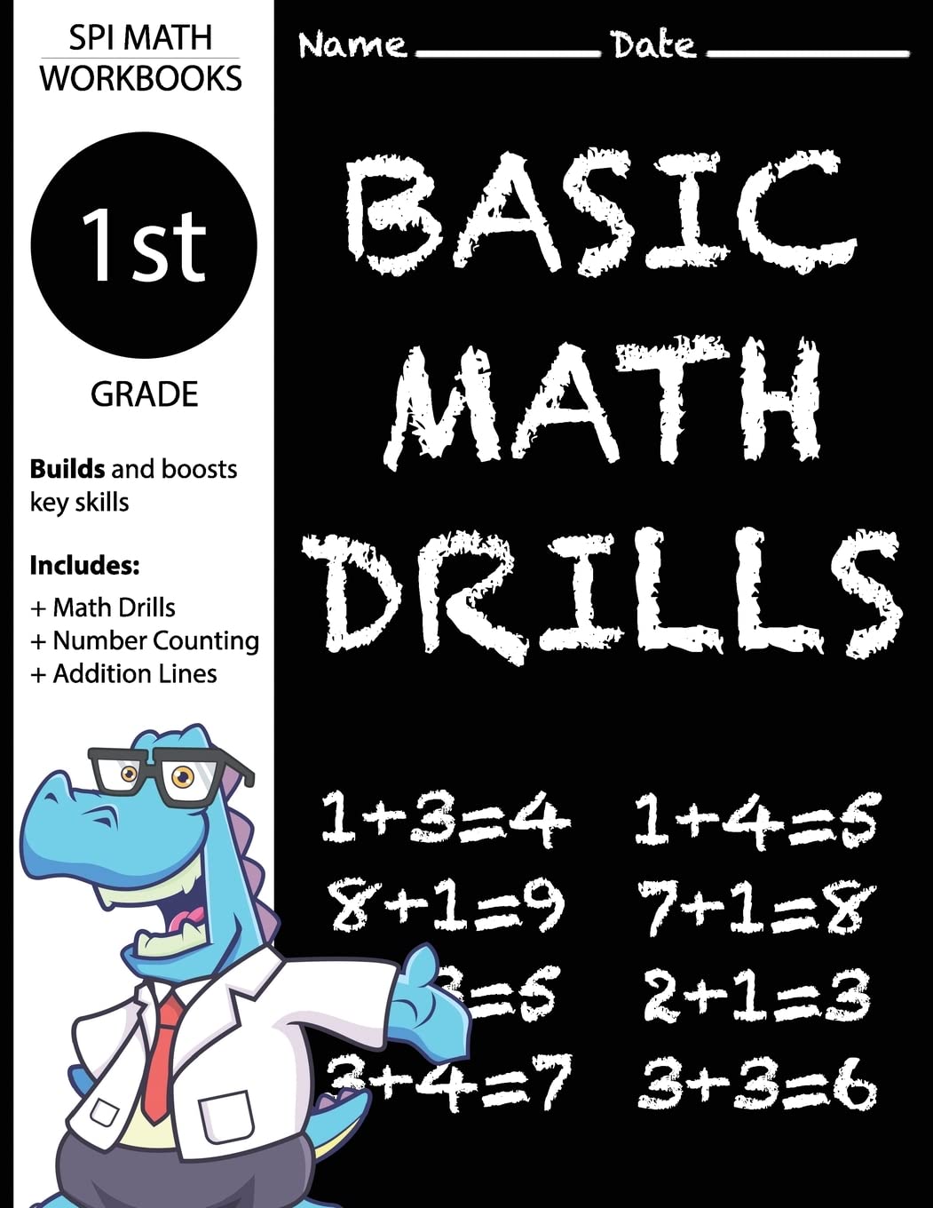 1st Grade Basic Math Drills: Builds and Boosts Key Skills Including ...