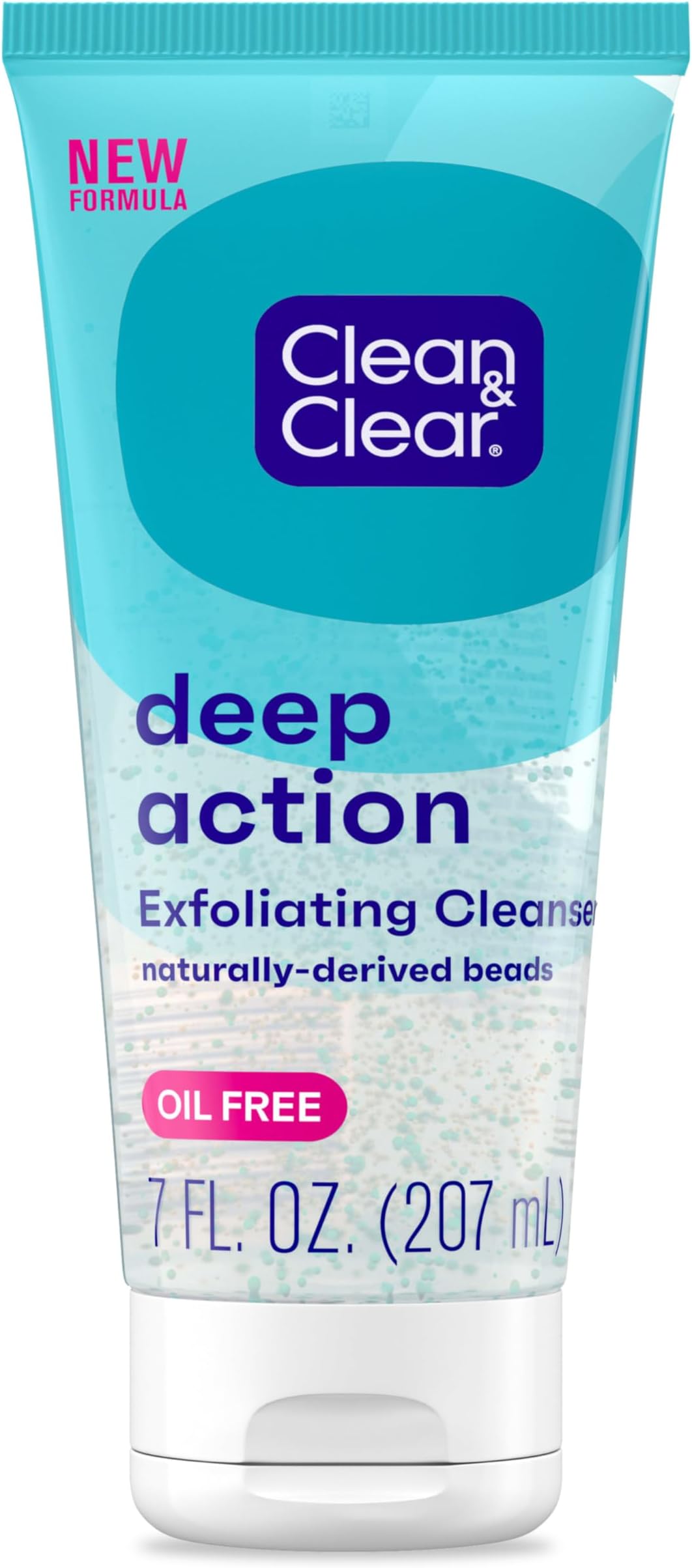 Amazon.com: Clean & Clear Oil-Free Deep Action Facial Cleanser with Pro ...