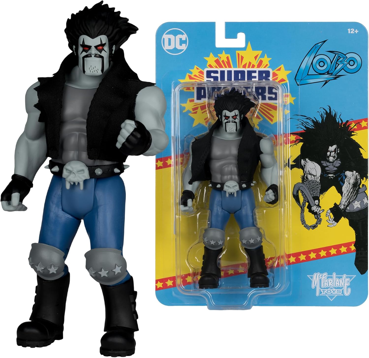 McFarlane Toys - DC Super Powers Lobo 4.5in Action Figure : Amazon.co ...