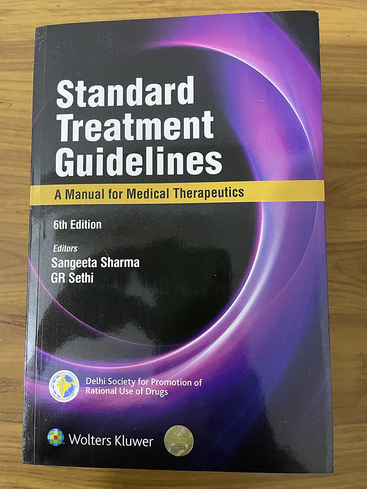 Buy Standard Treatment Guidelines - A Manual of Medical Therapeutics, 6 ...