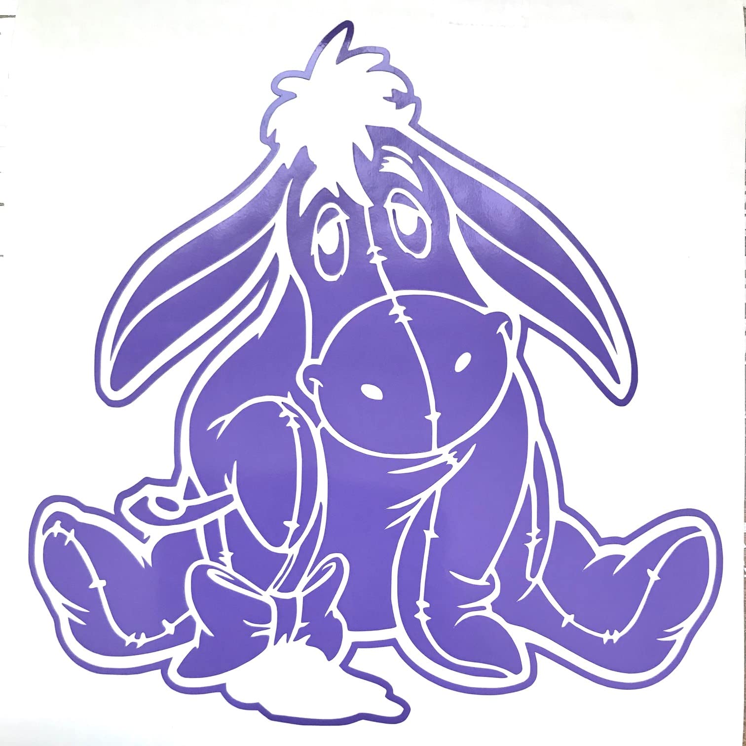 Eyore Computer Wallpaper Backgrounds Eeyore Sit Cartoon Decal Vinyl