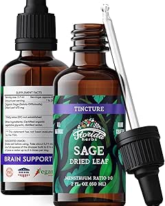 Amazon.com: Sage Extract – Natural Dried Sage Supplement – Sage Herb ...