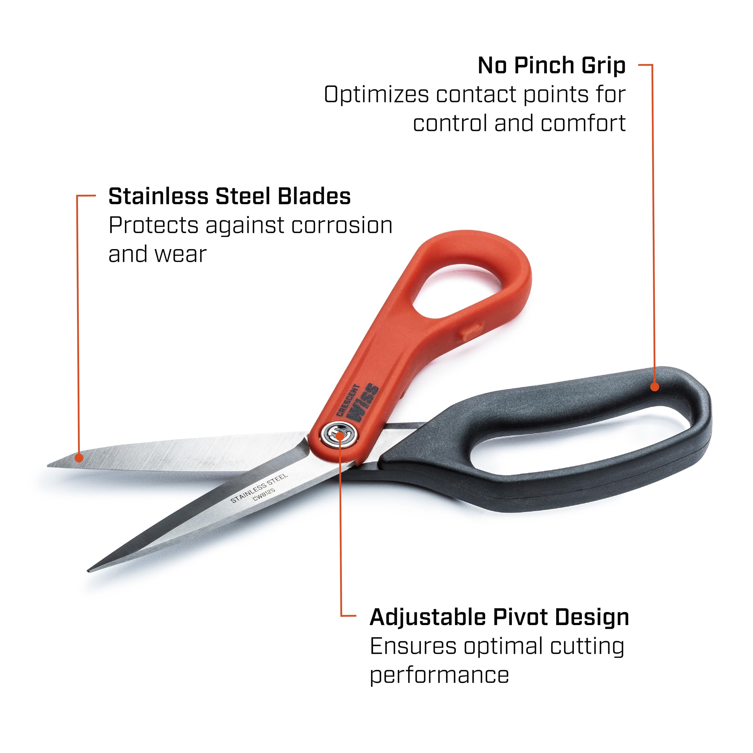 Snapklik.com : Crescent Wiss 8-1/2" Stainless Steel All Purpose ...