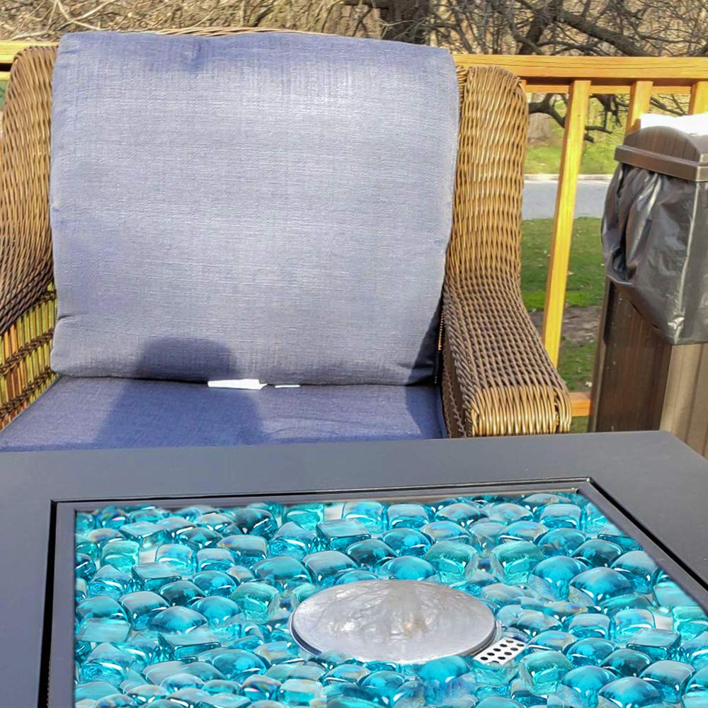 Snapklik.com : Stanbroil 10-Pound Fire Glass Cubes - 1 Inch Fire Glass ...