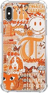 Amazon.com: Dohakemuny Orange Aesthetic Collage Case Compatible with iPhone Xs Max, Hippie ...