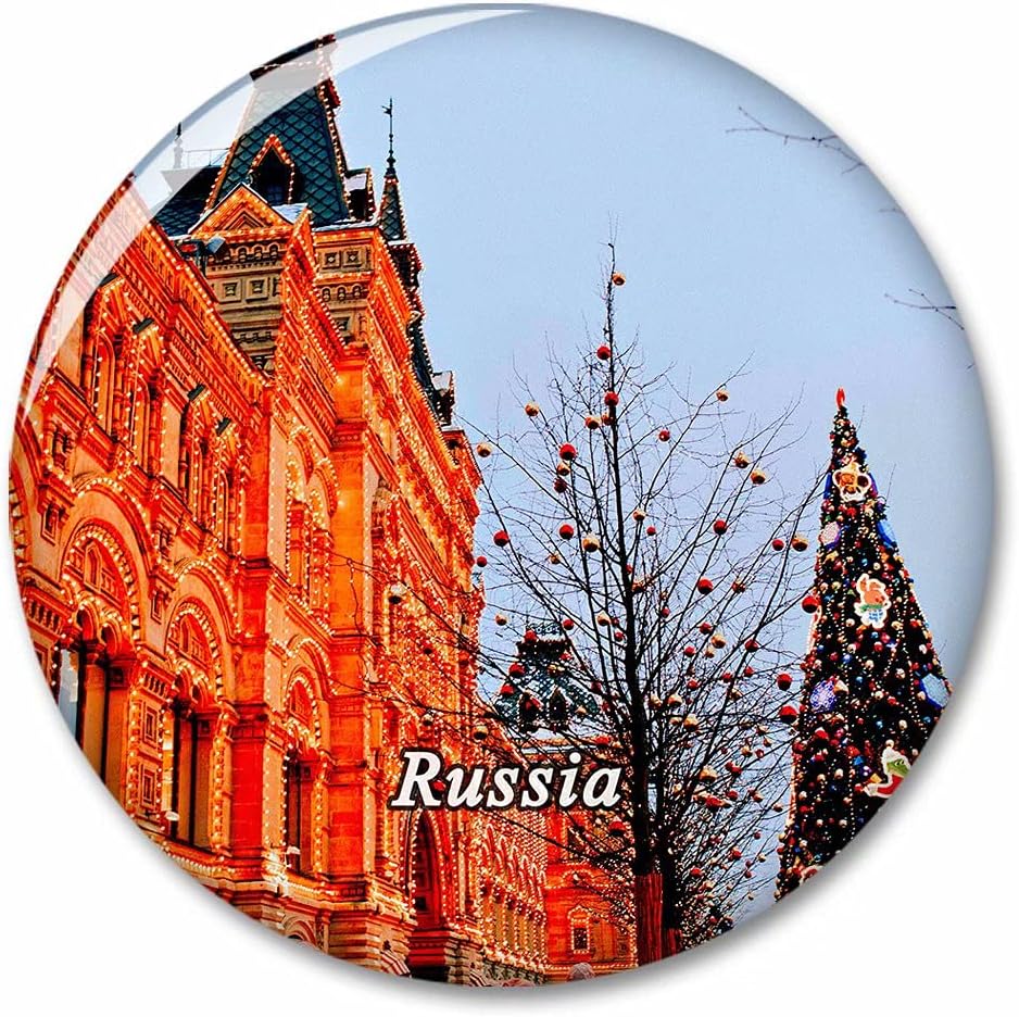 Amazon.com: Russia Moscow Fridge Magnet Decorative Magnet Tourist City ...