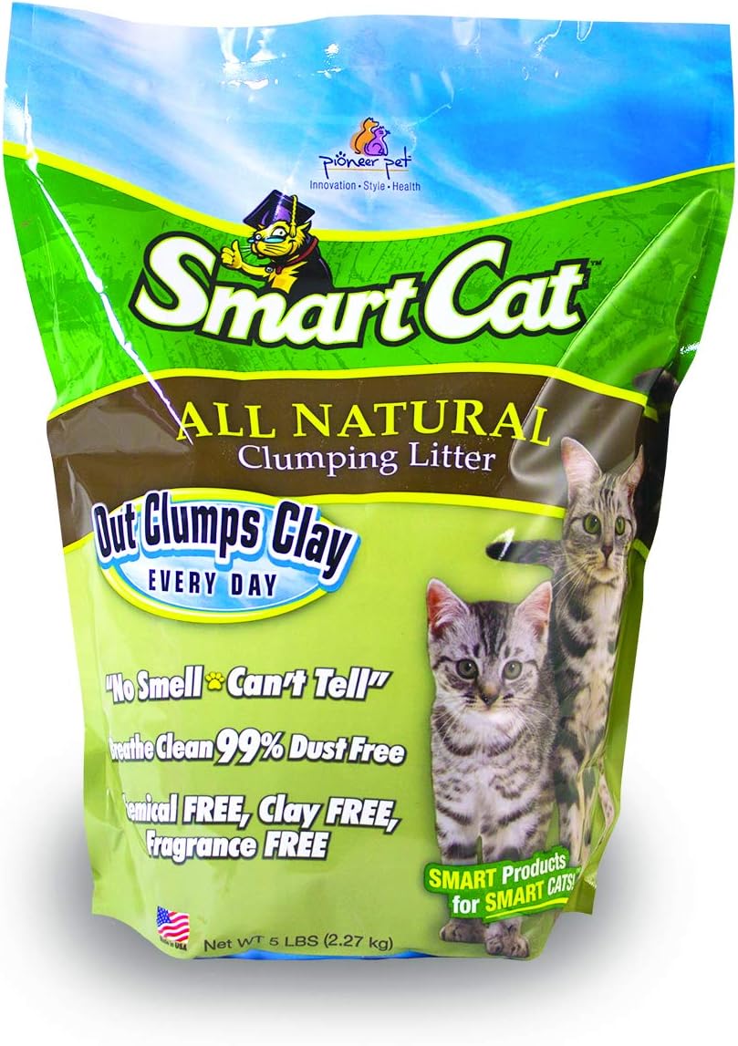 SmartCat 6504 All Natural Clumping Litter 5 Lbs : Amazon.ca: Pet Supplies