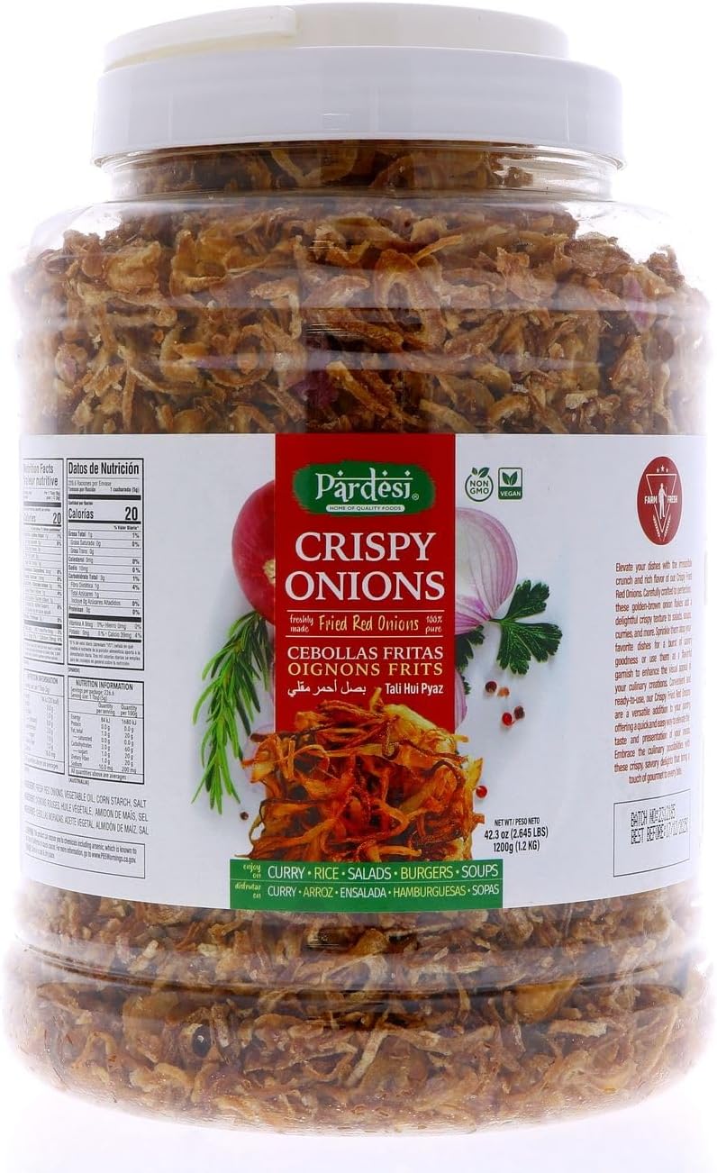 Amazon.com : Crispy Red Fried Onion 2.64 LBS - Addictively Delicious ...