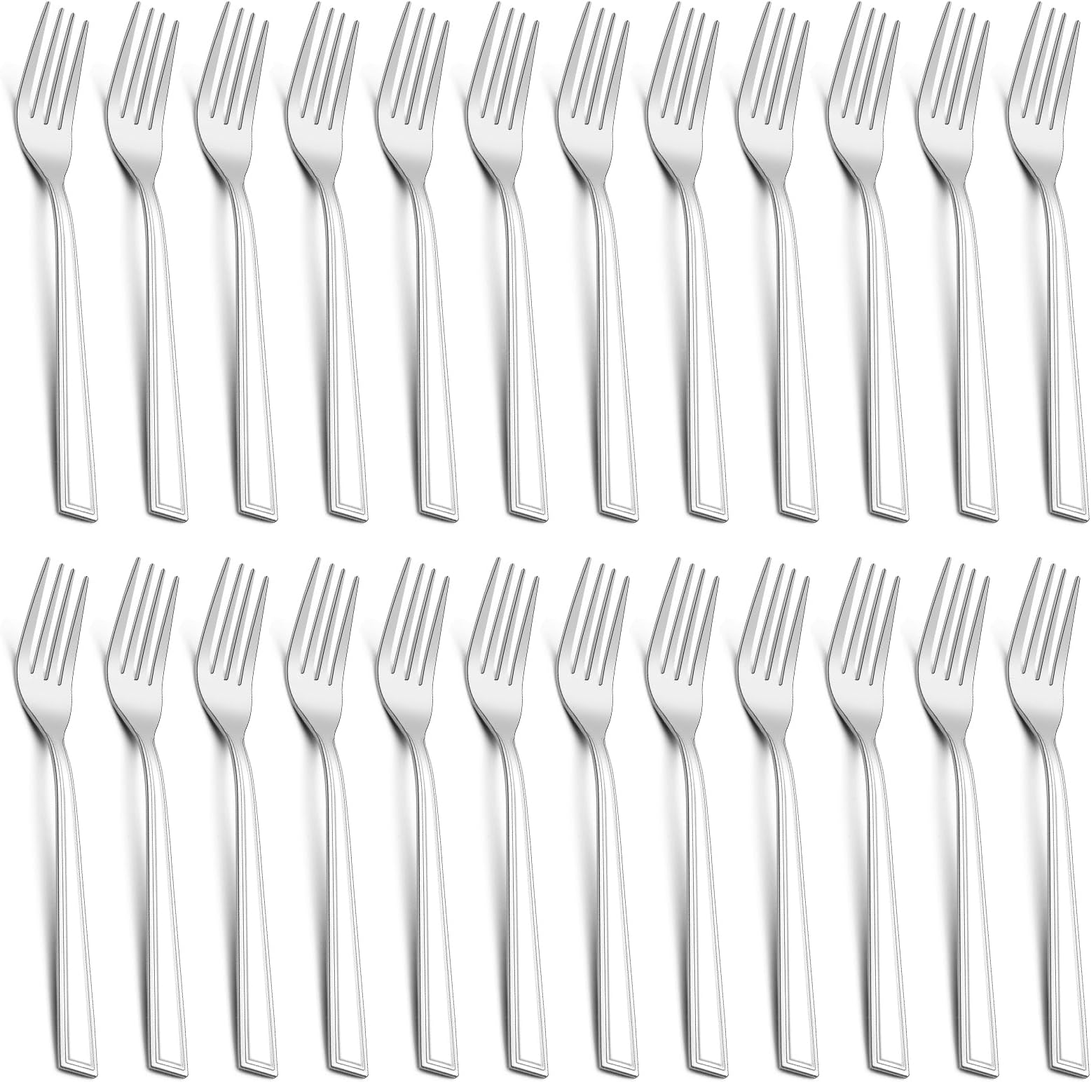 QUCHER 20,8 cm (8,2") Forchette da tavola, forchette da tavola, set di ...