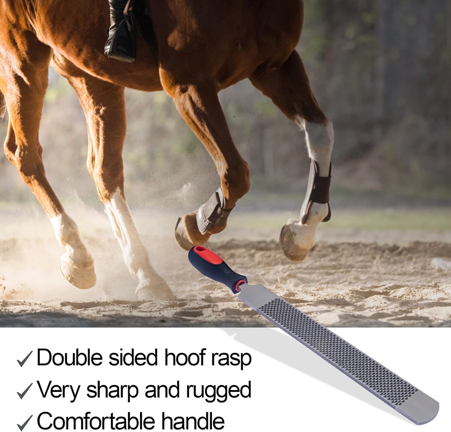 Hoof Hardener For Horses Farrier File Tool Straight Hoof Rasp With ...