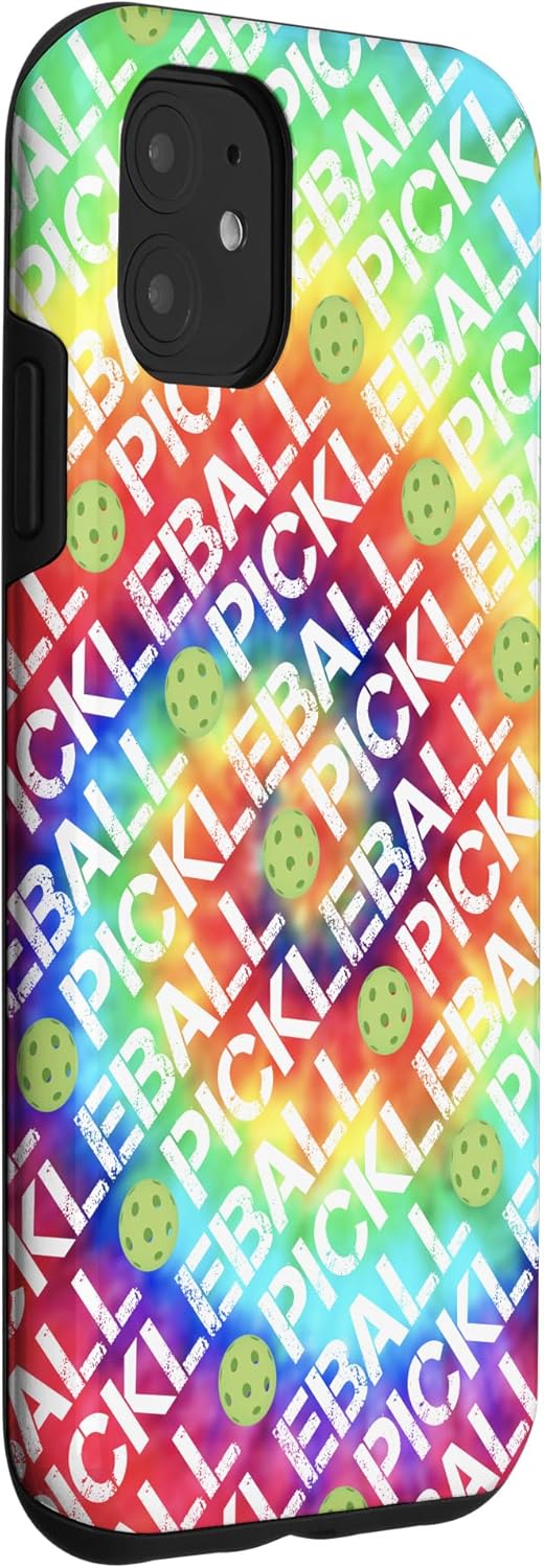 iPhone 11 Pickleball Tie Dye Pattern Sport Design for Pickleball Case ...