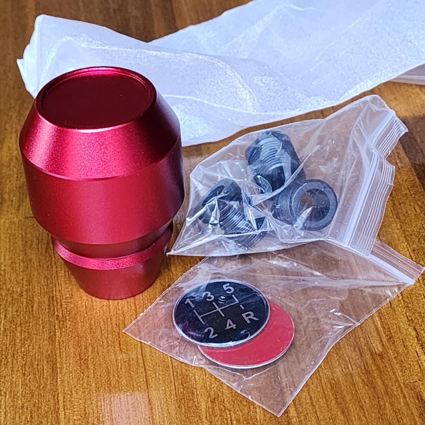 Amazon.co.jp: nowtaba シフト ノブ AC レバー スポーツ 延長 MT 軽トラ おもしろ カスタム パーツ クロス 変換 アダプター ウッド アルミ 自動車 シルバー ...