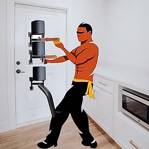 Amazon.com: Elitix Wing Chun Dummy Punching Kicking Stand for Kids ...