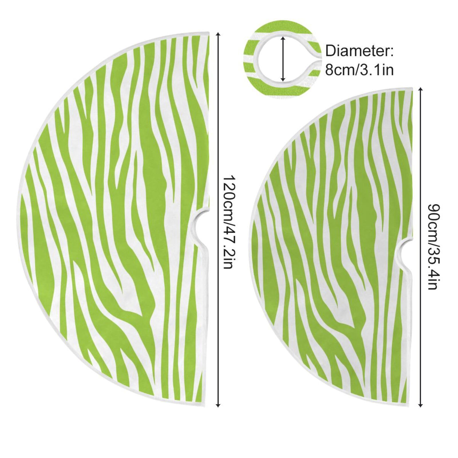 Lime Green Zebra Print Wallpaper