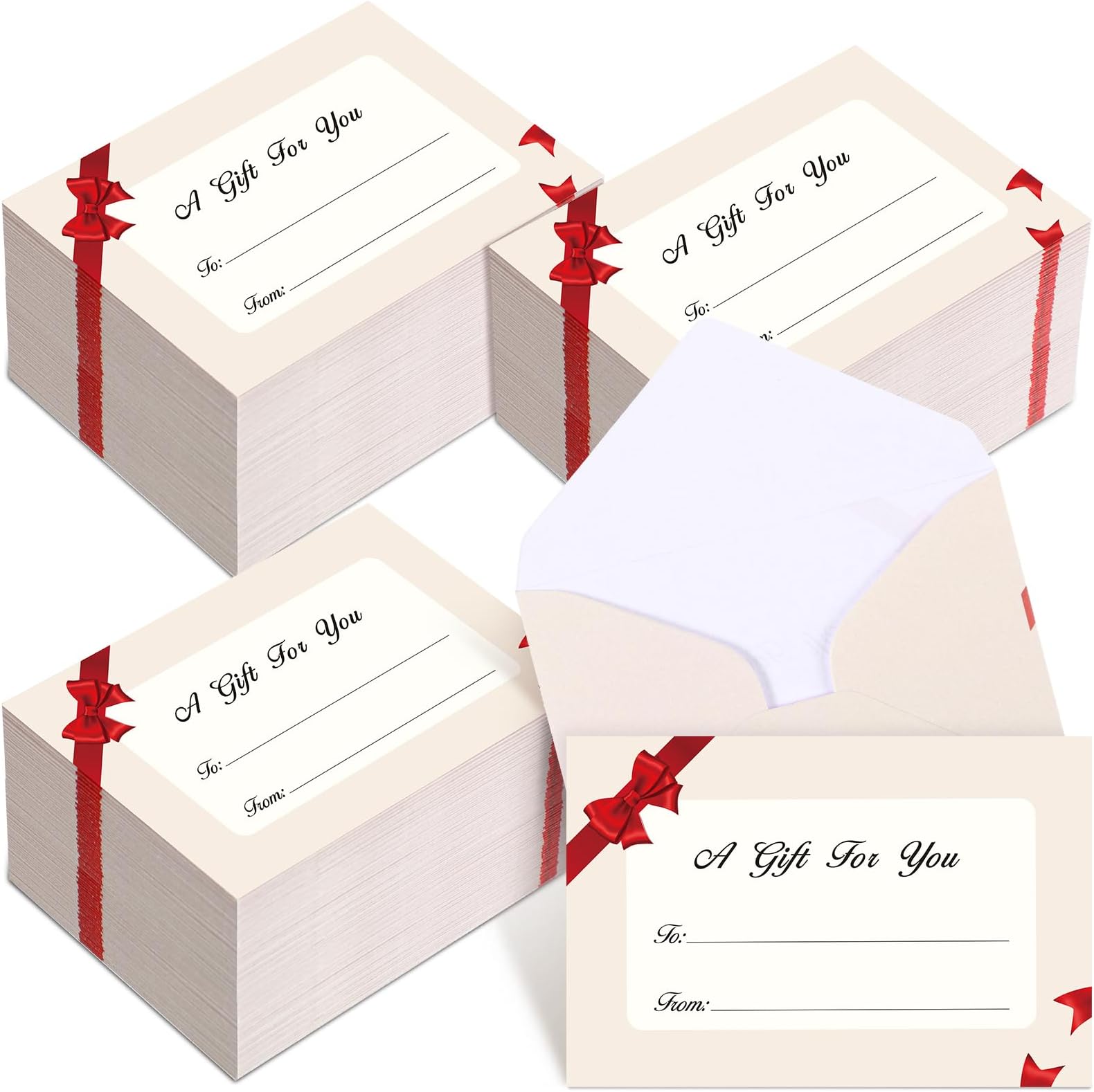 Amazon.com : Gueevin 600 Pcs Mini Gift Card Envelopes Holiday Card ...