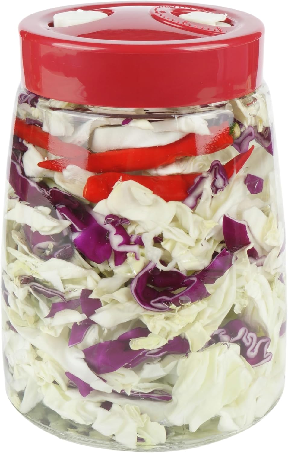 Amazon.com: AZpxZpy Fermentation Jar with Dual Venting Valve Airlock ...