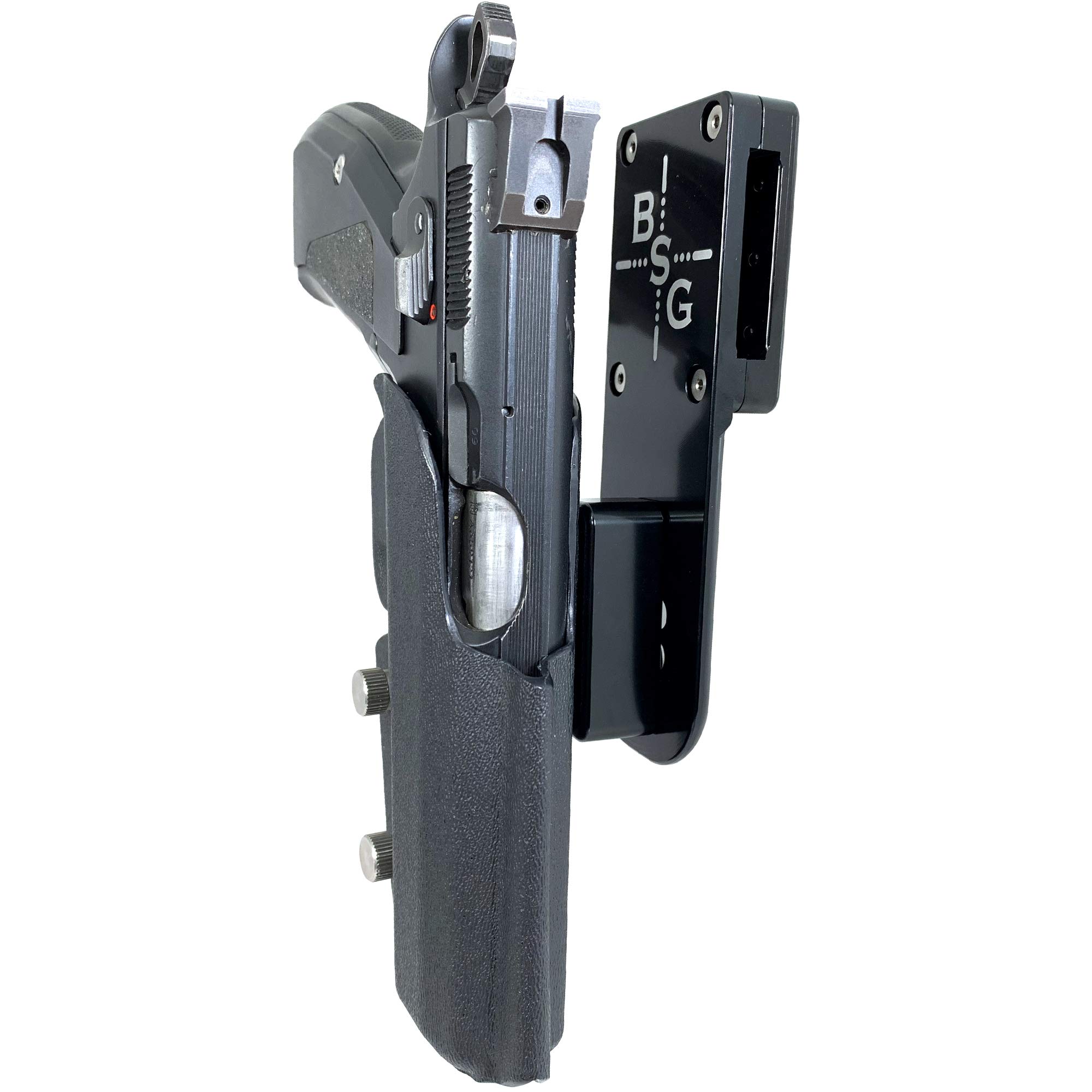 Heavy Duty IPSC USPSA 3 Gun Belt Black Scorpion Professional ...