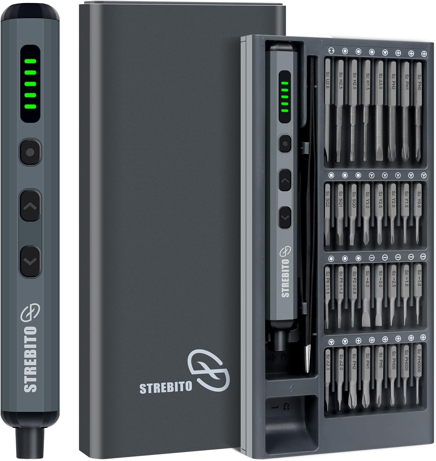 Amazon.com: JFHH Electric Screwdriver Power Screwdriver 68 in 1 ...