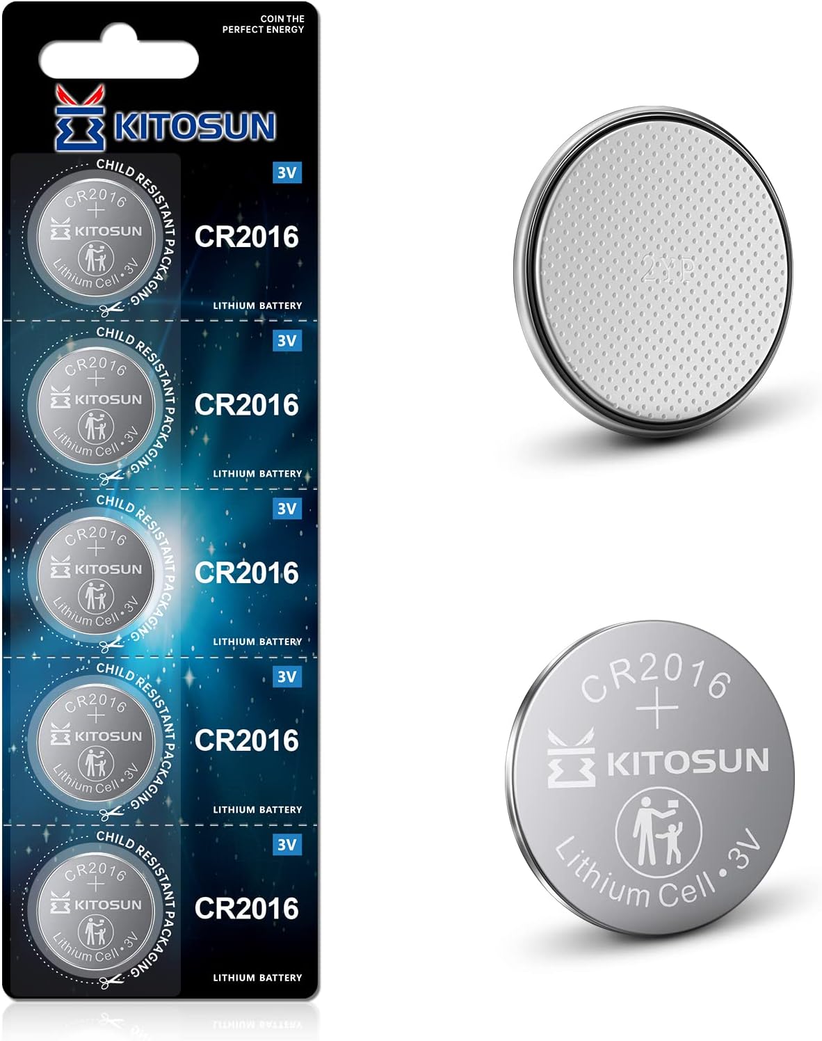 Amazon.com: Duracell DL2016 CR2016 DL2016B Coin Type 3 Volt Lithium ...