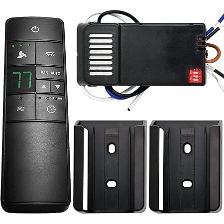 HD3AC8.3.T with 2 Wall Mount Holders, Universal Thermostatic Ceiling ...