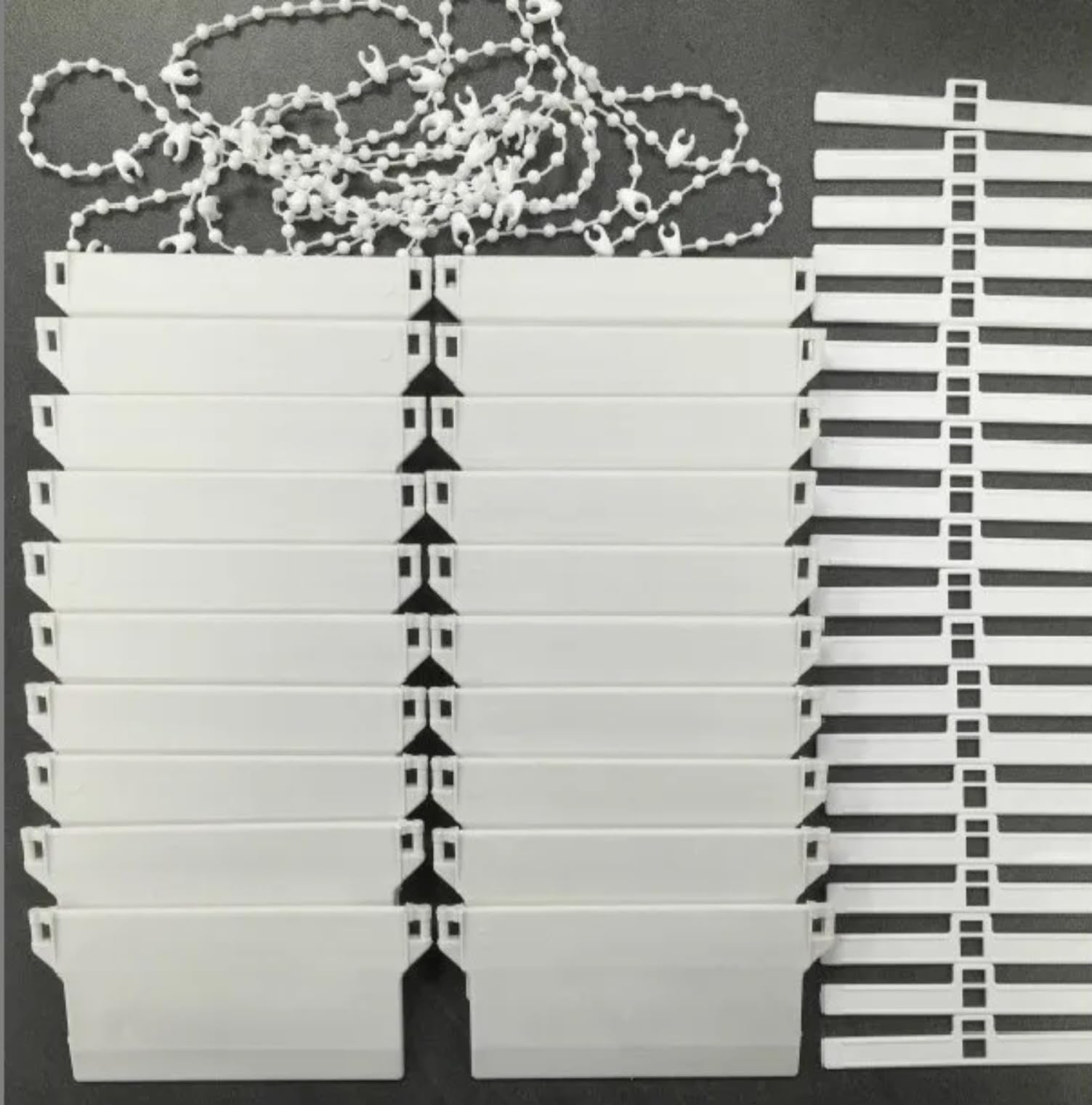 VERTICAL BLIND BOTTOM WEIGHTS AND CHAINS REPAIR KIT SPARE PARTS - 89 MM ...