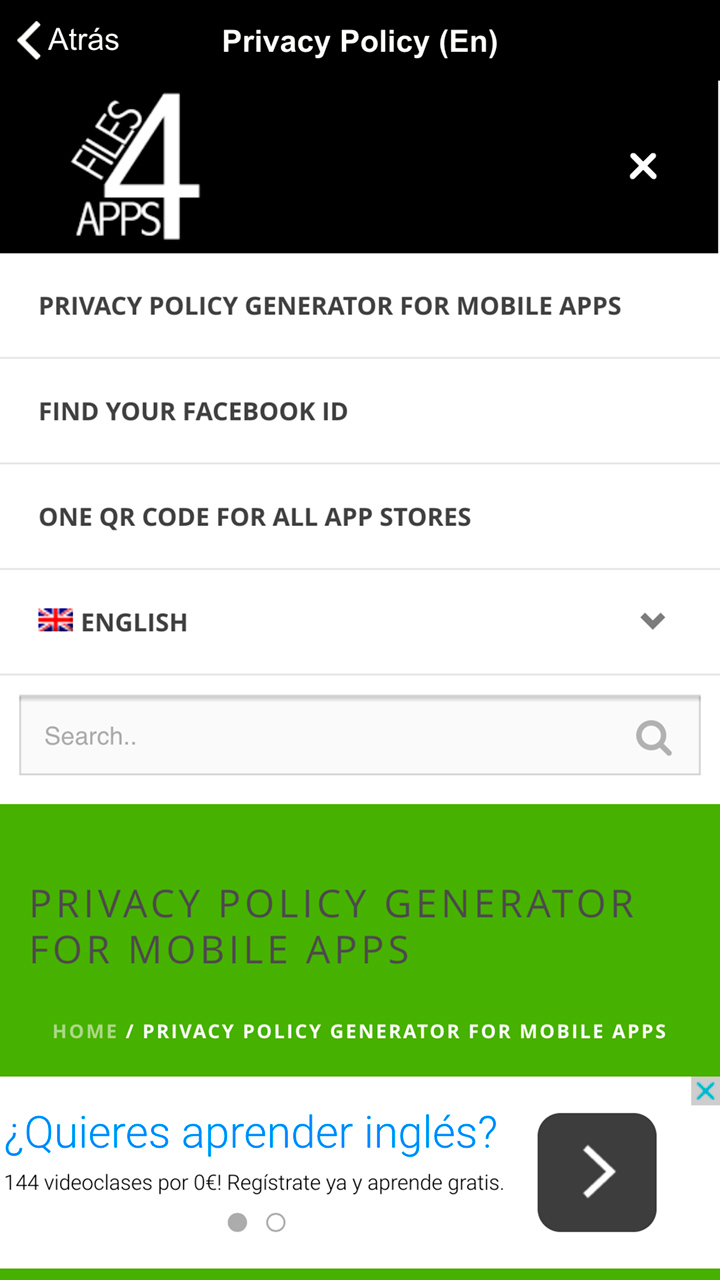 Privacy Policy App - App on Amazon Appstore