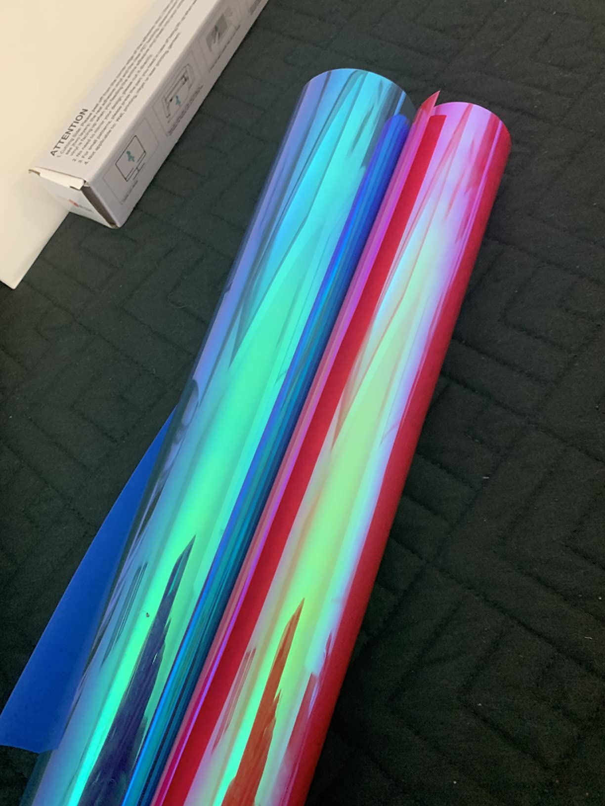 $1/mo - Finance Cricut Holographic Iron On Vinyl Sheets, 12" x 24", DIY ...