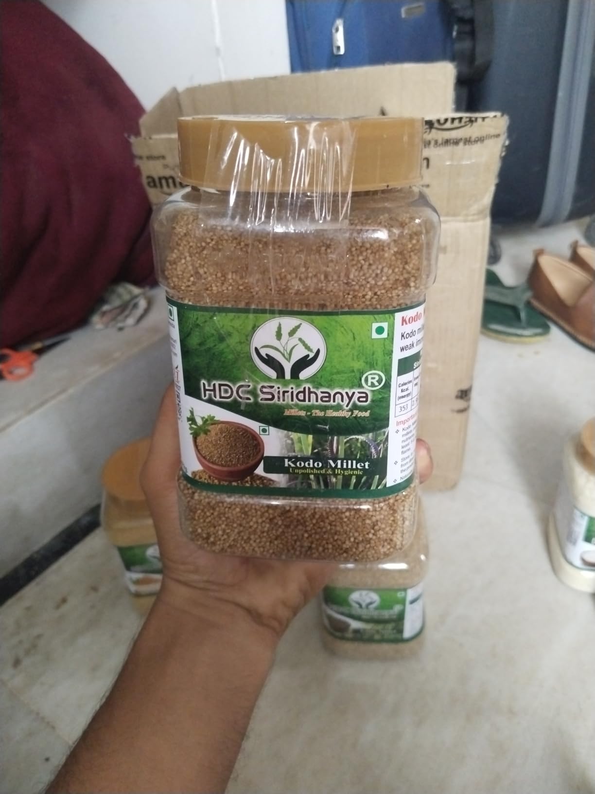 HDC Siridhanya Unpolished and organic 5 positive millets Little, Kodo ...