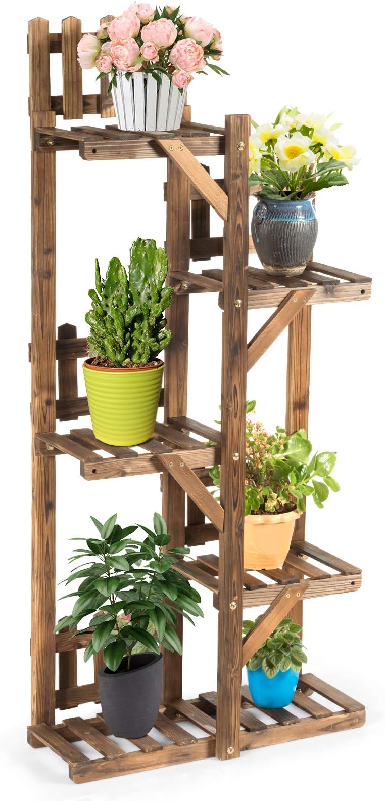 Amazon.com : Plant Stand Indoor, 4 Tiers Tall Plant Stands for Indoor ...