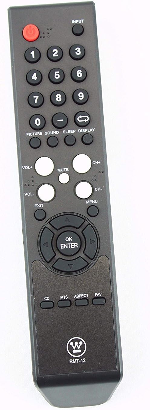 Amazon.com: Westinghouse RMT-12 RMT12 TV Remote Control for ...