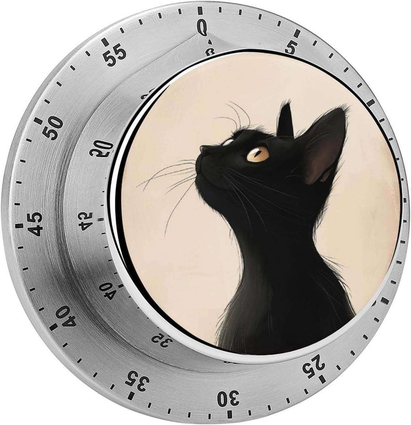 Amazon.com: Halloween Black Cat Kitchen Timers for Cooking Cute Cat ...