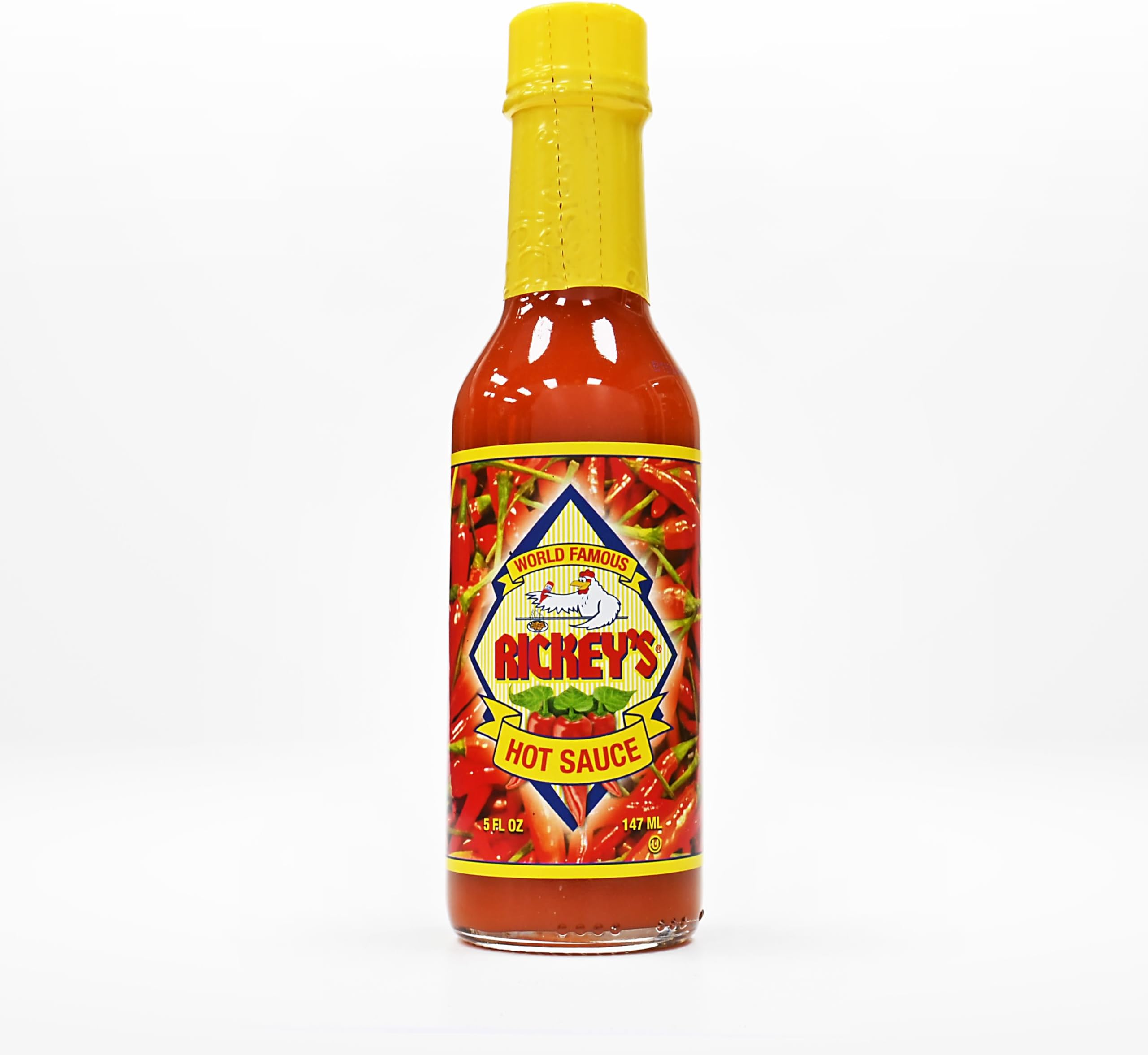 Amazon.com : RICKEY'S Original World Famous Hot Sauce : Grocery ...