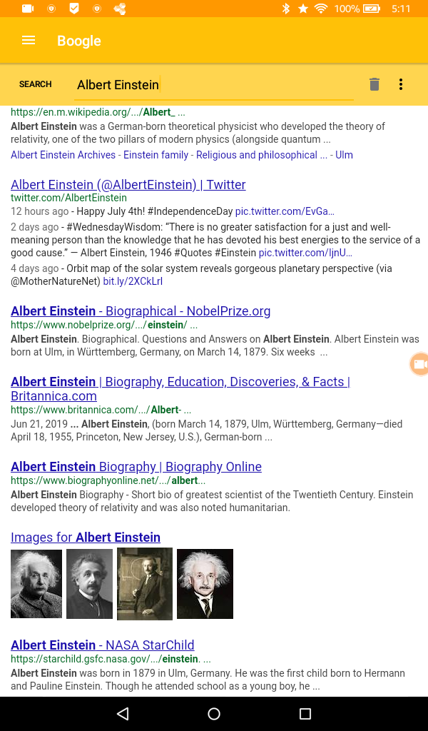 BOOGLE - The kindle browser - App on Amazon Appstore