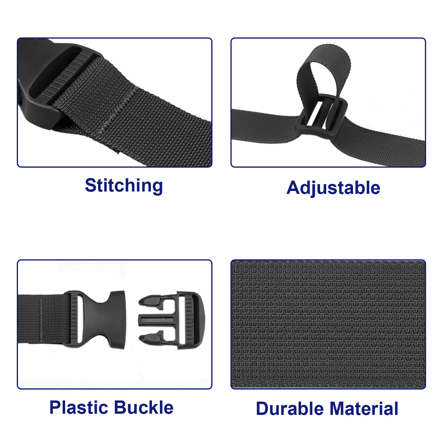 Snapklik.com : MAGARROW 80" Long Utility Luggage Straps