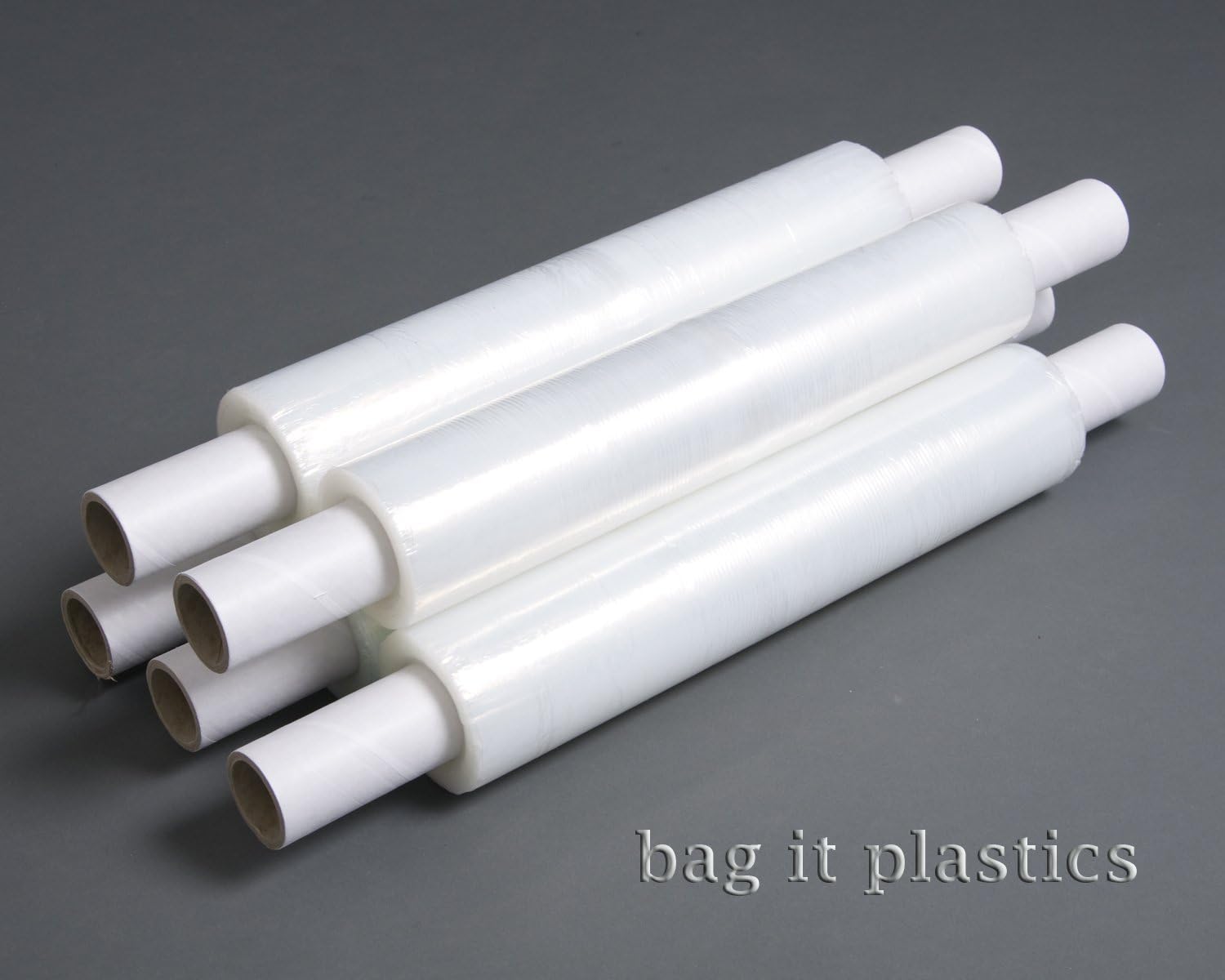 6 Clear Extended Core Pallet Stretch Wrap Cling Film 400mm x 250m ...
