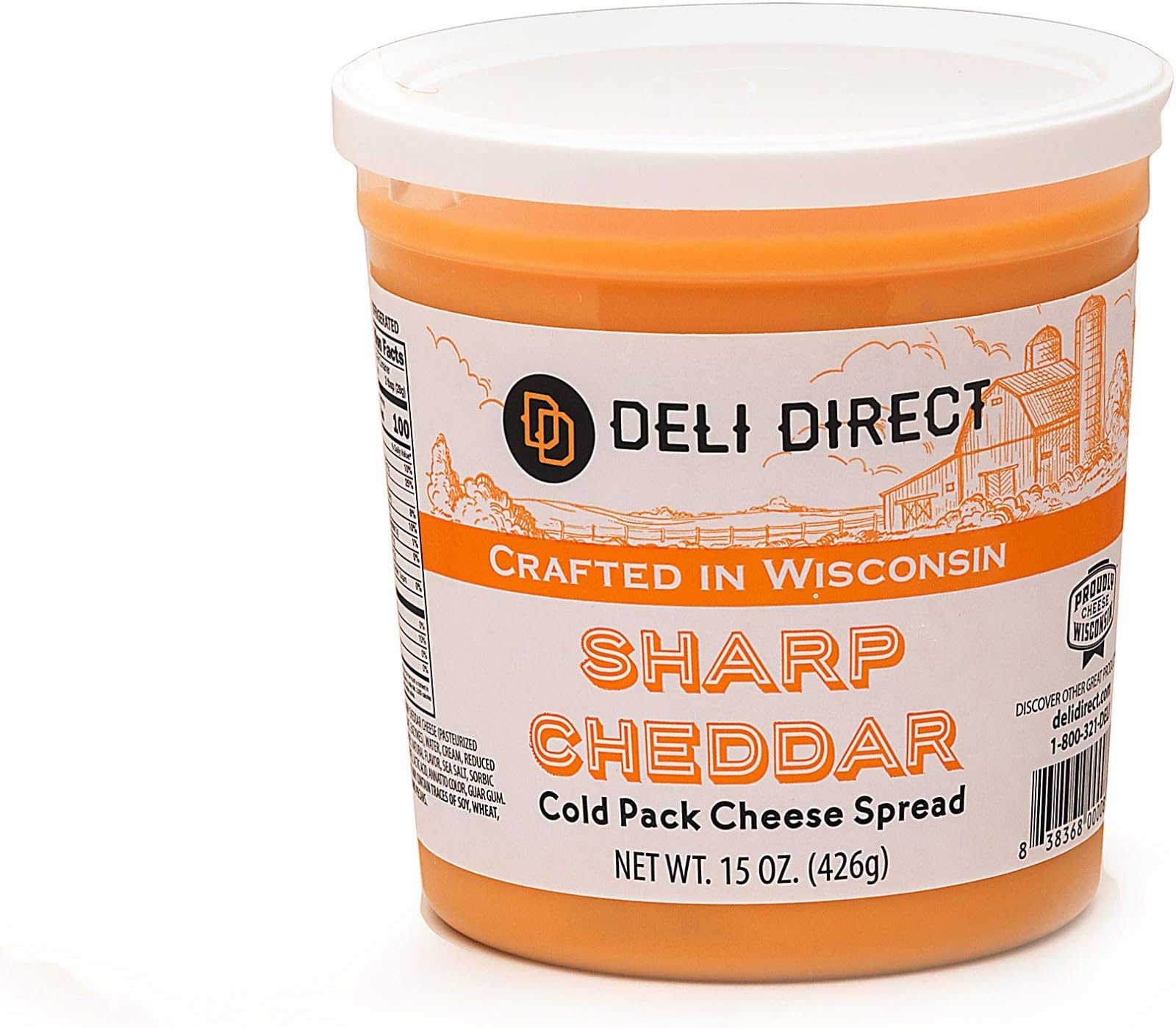Amazon.com: Old English Cheese Spread, Sharp Cheddar Cheese, Extra ...