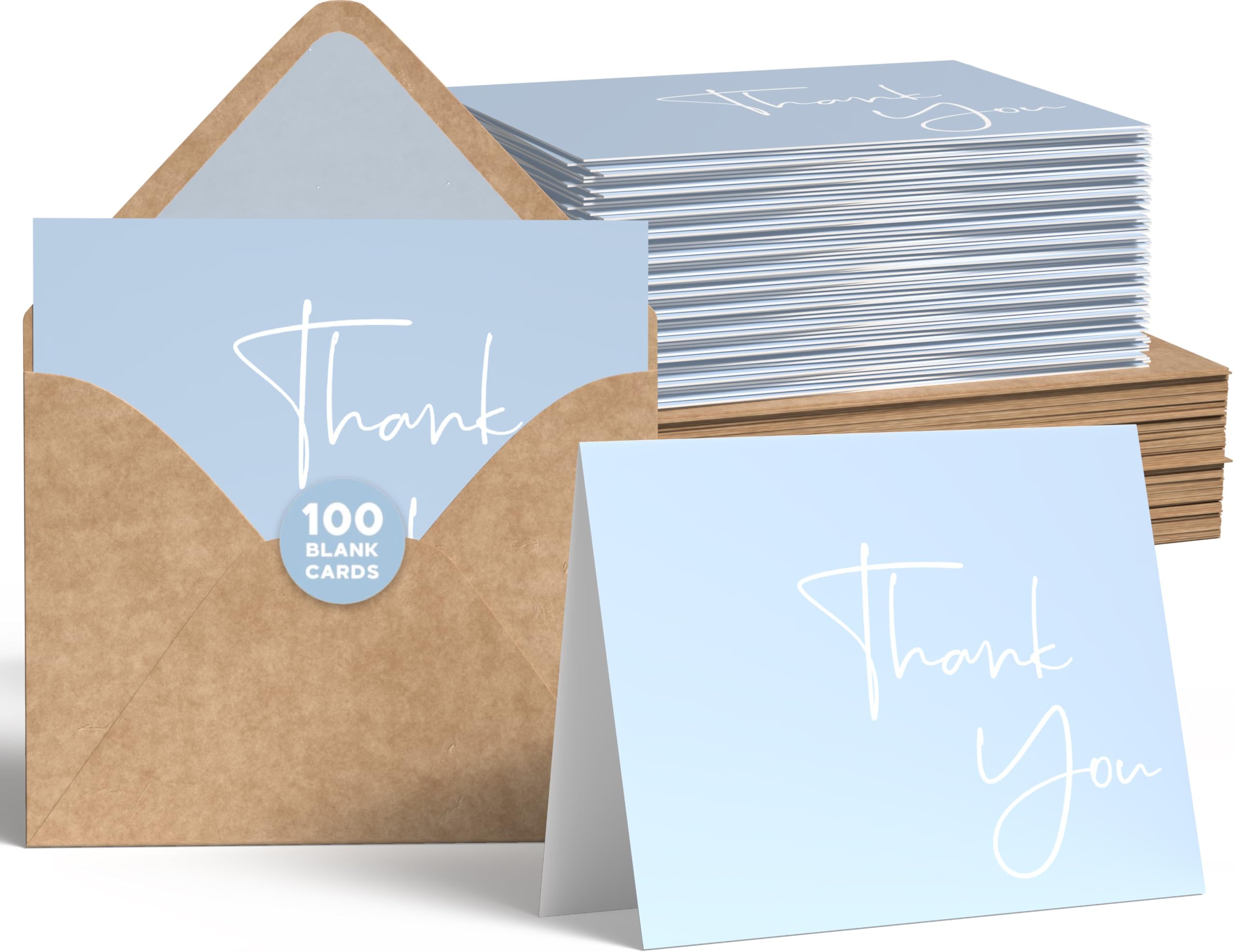 Amazon.com : Thank You Cards With Envelopes - Thank You Notes With ...